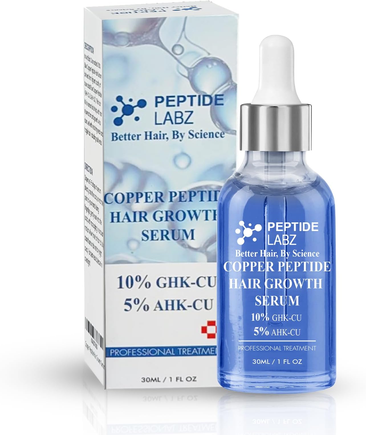 GHK-Cu & AHK-Cu Copper Peptide Products for Skin & Hair | PeptideLabz ...
